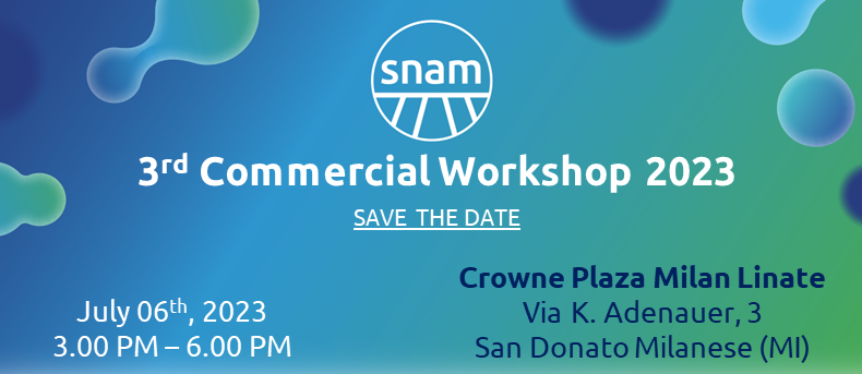 Save the date - 3° Workshop Commerciale 2023